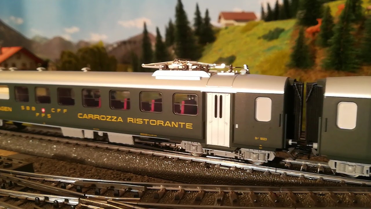 Märklin SBB Leichtstahlwagen H0 (Artikel 43362 und 43392) - YouTube