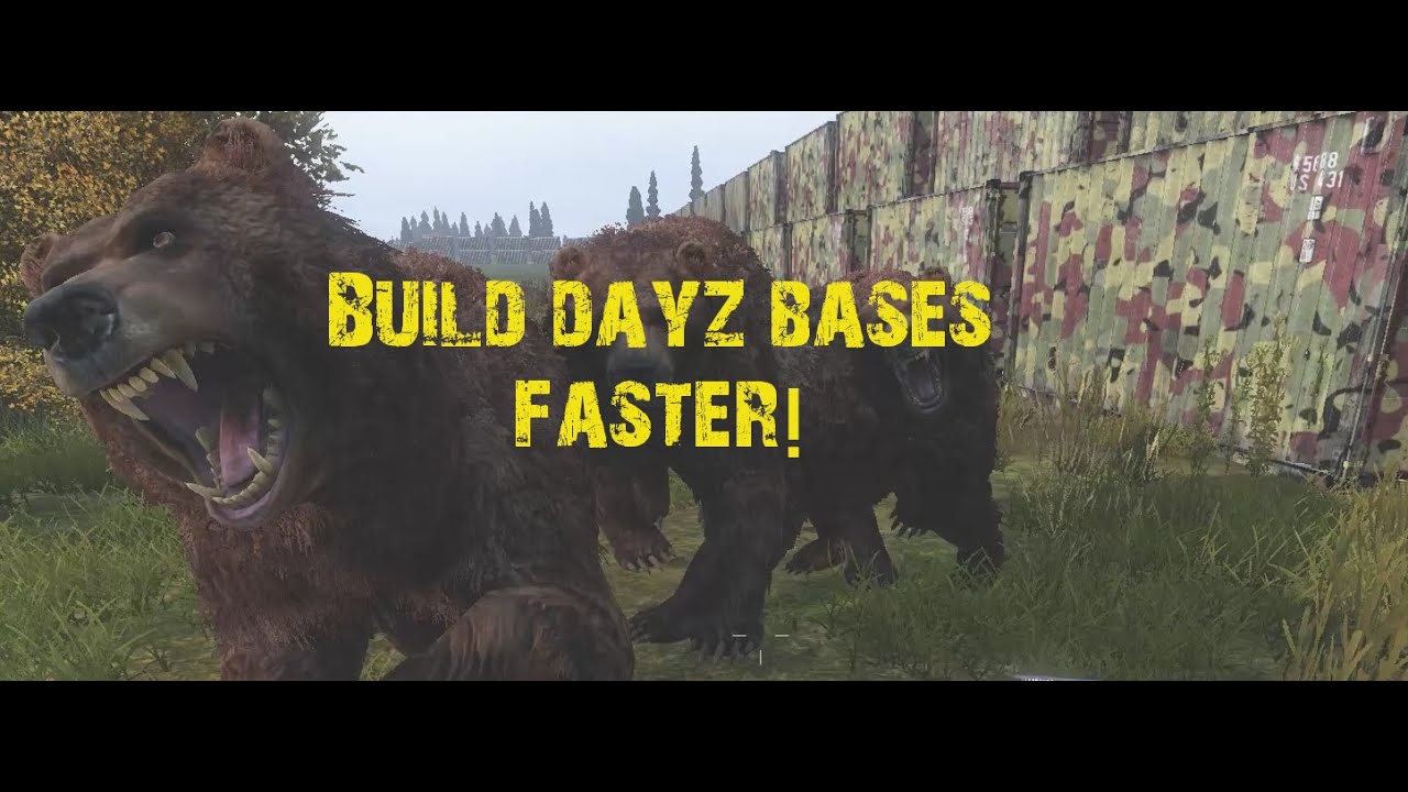 DayZ RAG Base Items Mod | Log & Plank Storage for Base Building (Day 4 ...