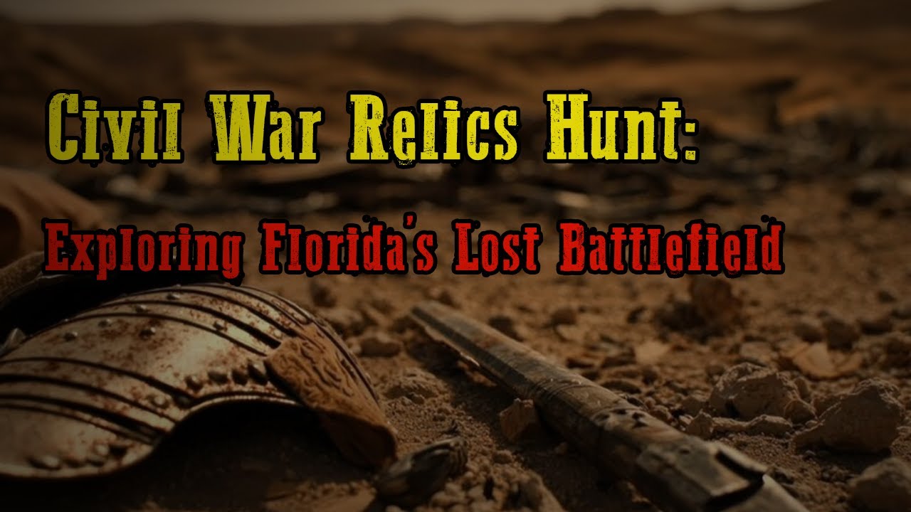 Civil War Relics Found Near Cedar Key – A Hidden Treasure Site - YouTube