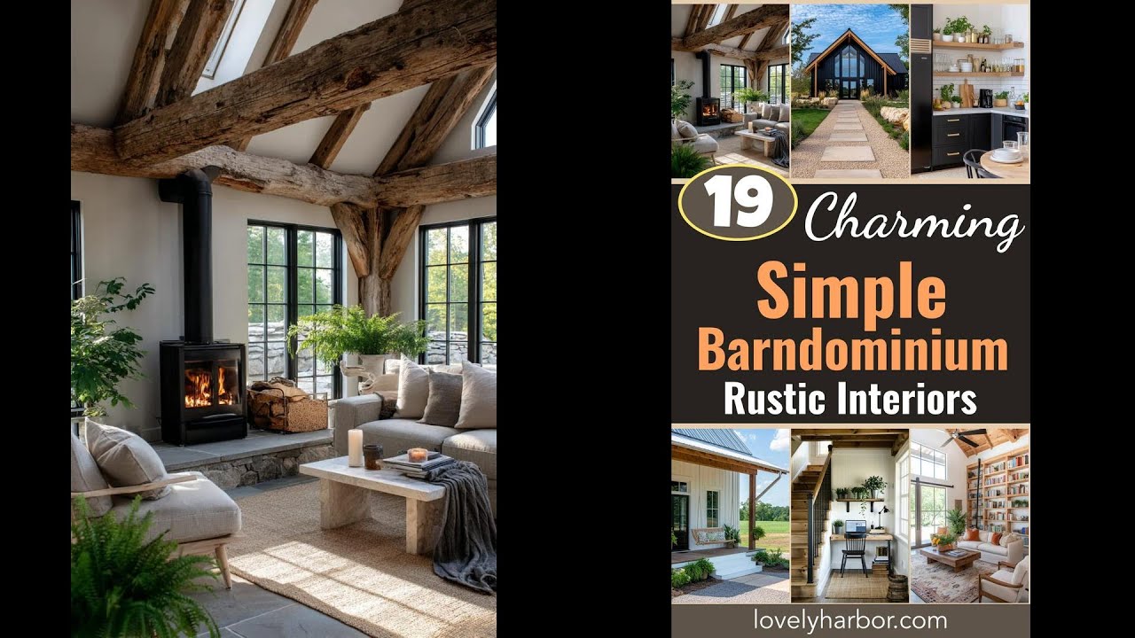 19 Charming Simple Barndominium Ideas For Your Rustic Interior Design ...