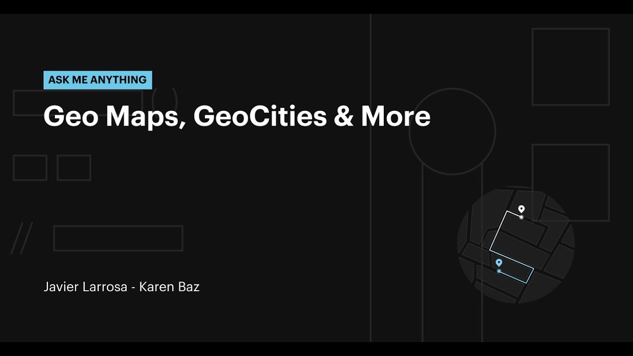 AMA: Geo Maps, GeoCities & More (Español) - YouTube