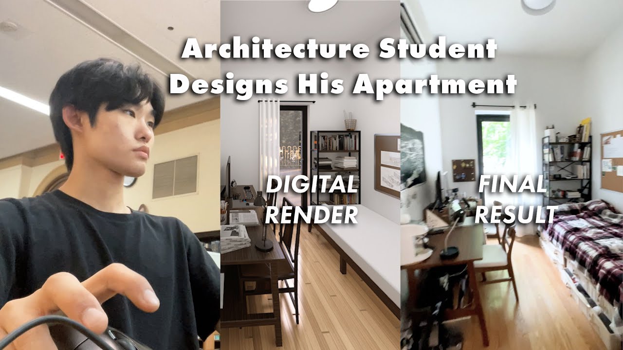 how an architecture student designs and decorates his new NYC apartment ...