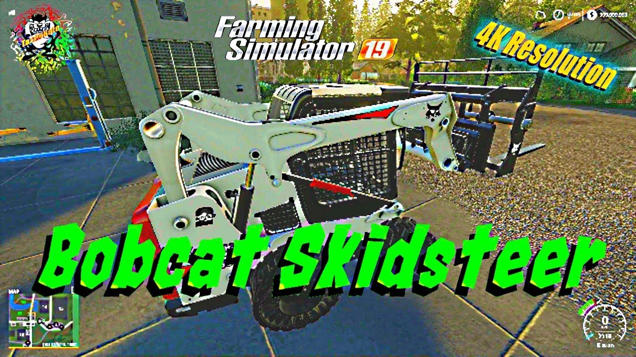 Fs-19 Bobcat Skidsteer in 4K Resolution - YouTube