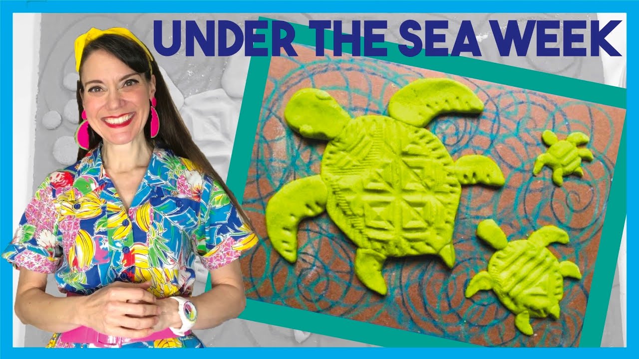 How to Make a Salt Dough Shoe Print Sea Turtle | Under the Sea Week ...