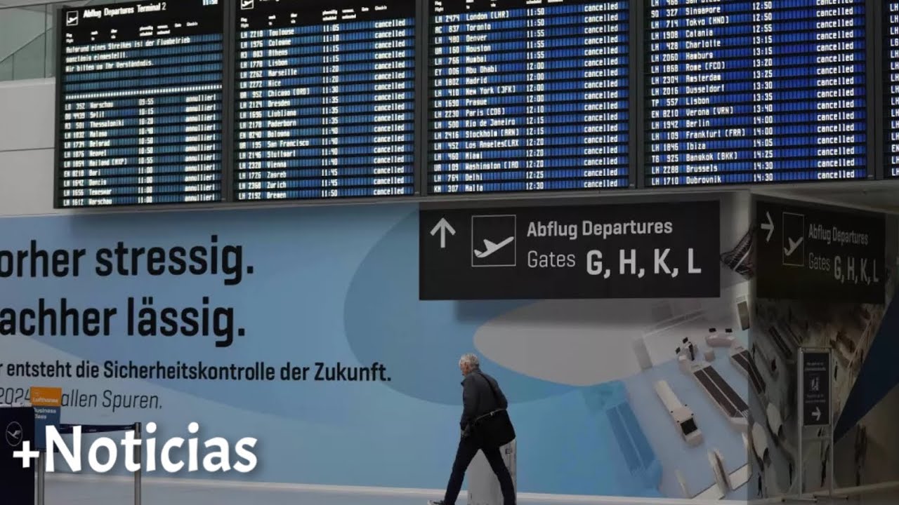 Alemania Se Paraliza Por Huelga En El Transporte Youtube