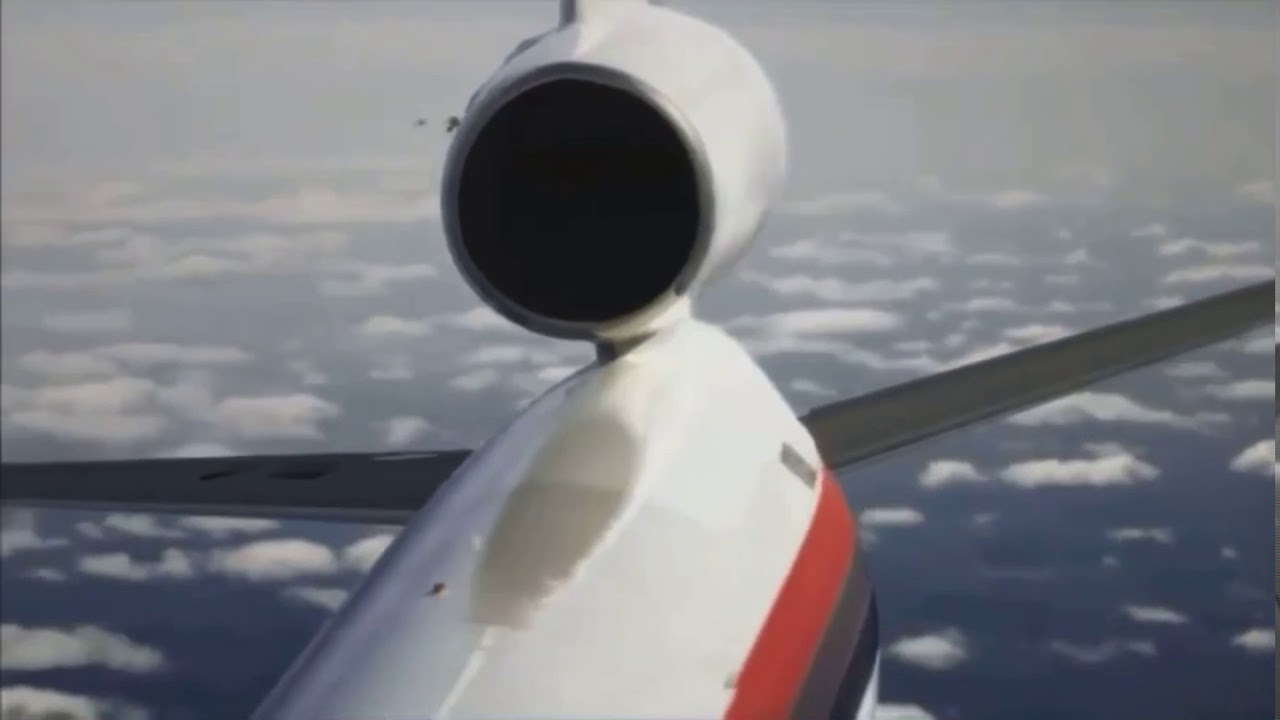 Ua 232 crash animation - YouTube