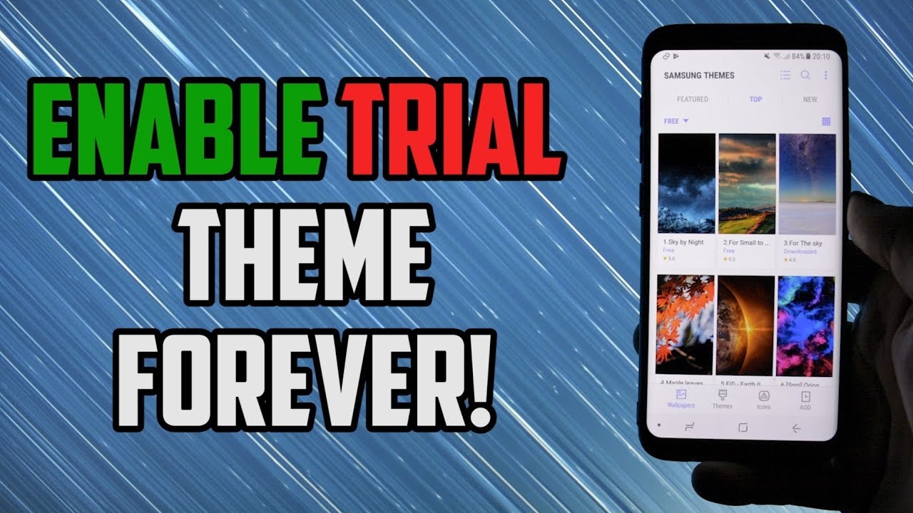 How to ACTIVATE Trial Theme FOREVER | New Updated Trick - YouTube