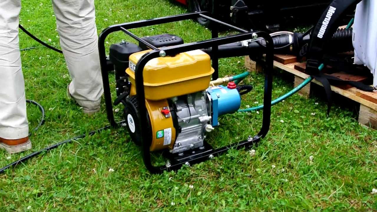 Maruyama TSW12B powered by SUBARU EX17 engine - YouTube