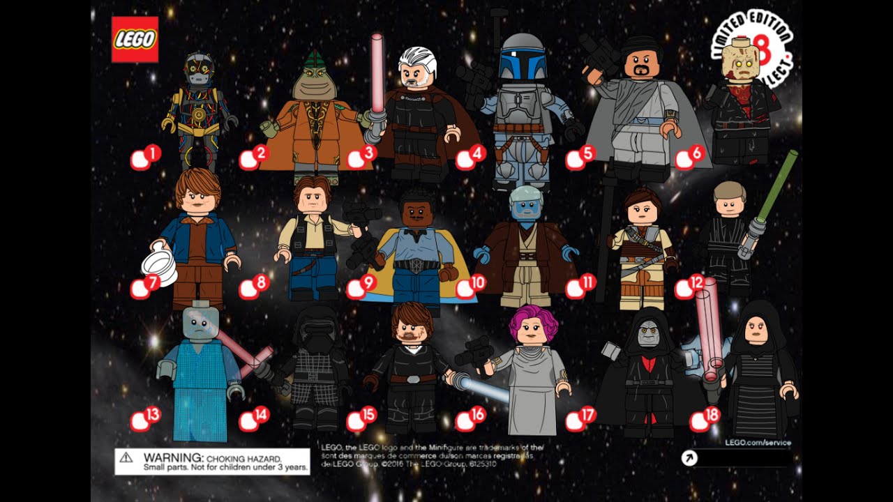 Lego Star Wars CMF series - YouTube