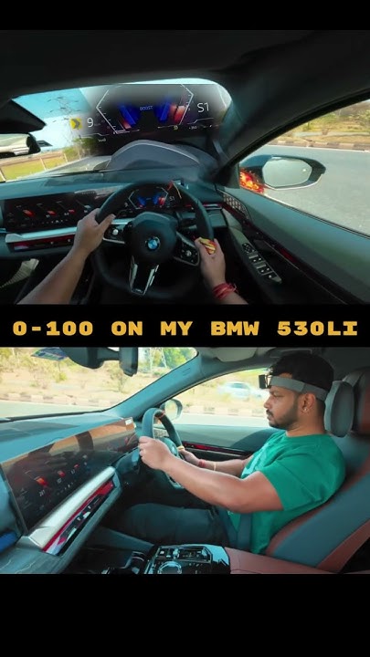 BMW 530LI 0-100 run | India 🇮🇳 | Sound| - YouTube