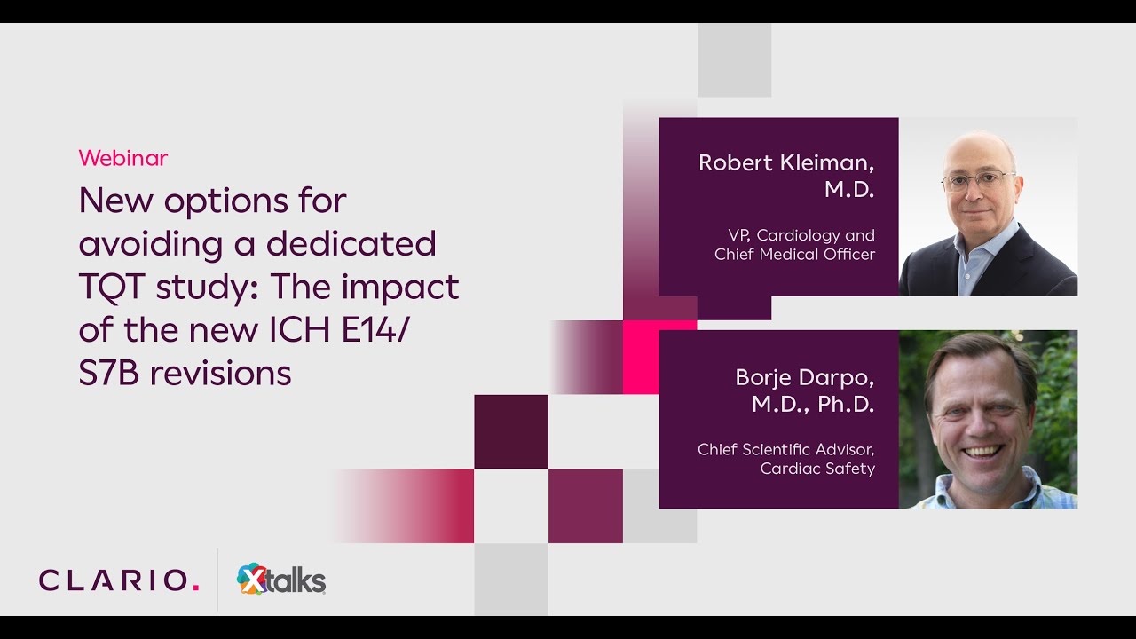 New options for avoiding a dedicated TQT study – the impact of the new ...