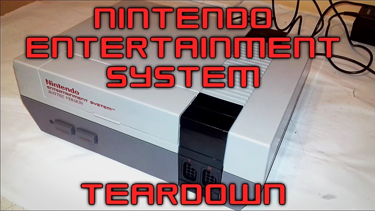 TEARDOWN - Nintendo Entertainment System (NES) (Easy Difficulty) - YouTube