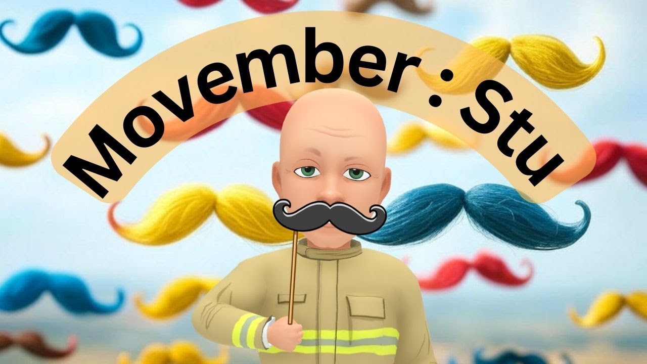Movember with Richmond Fire-Rescue : Stu - YouTube