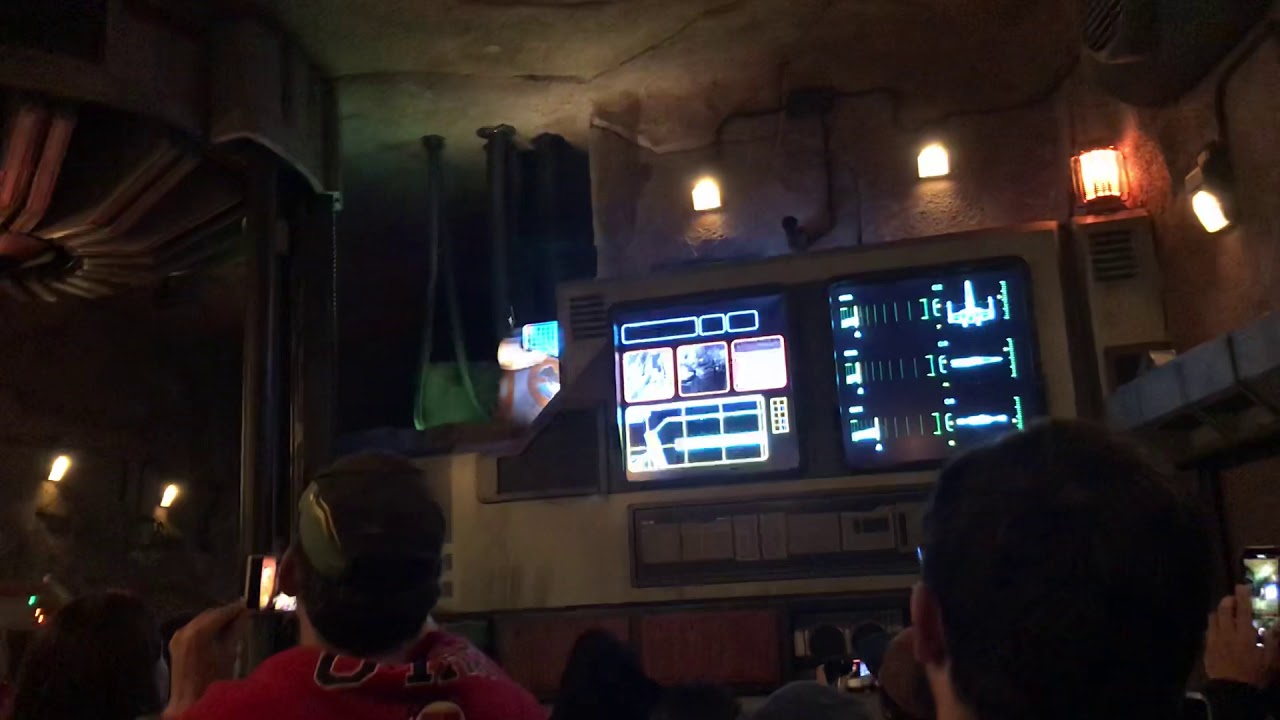 Star Wars Ride (Rey’s part) Disneyland - YouTube