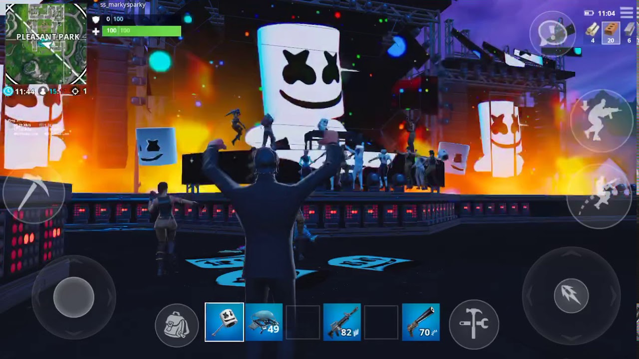Marshmallow event in Fortnite - YouTube