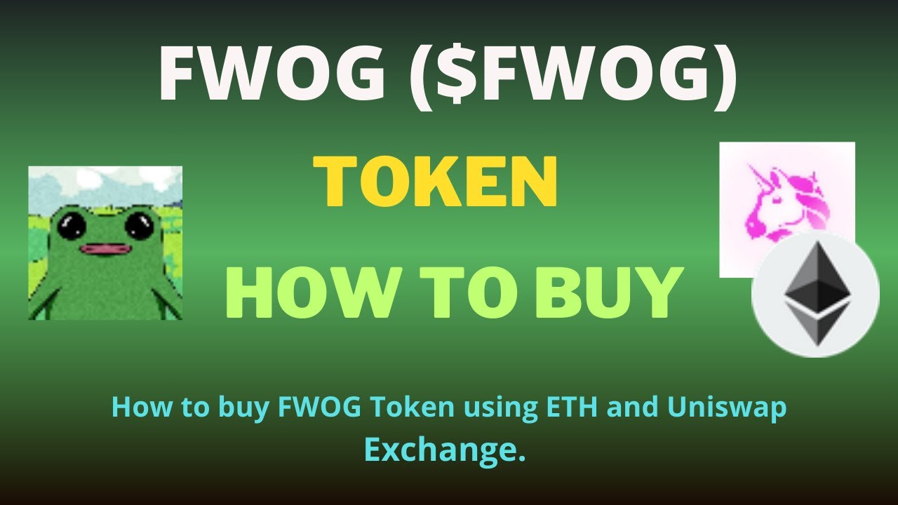 How to Buy FWOG (FWOG) Token On Trust Wallet Using UniSwap Exchange ...
