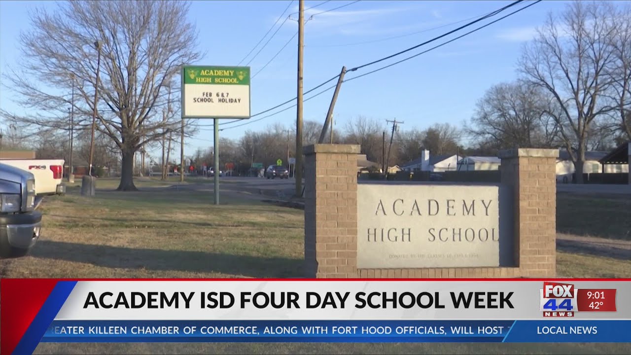 Academy ISD Four-Day School Week - YouTube