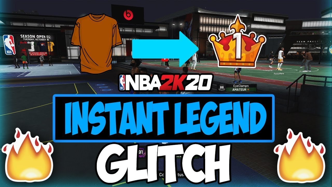 NBA 2K20 Legend Rep Glitch (PS4 & XBOX) *NEW* Rep Glitch - YouTube