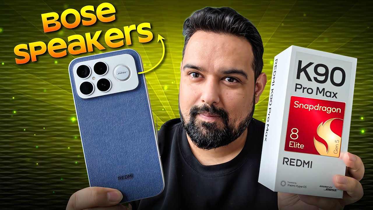 Redmi K90 Pro Max Unboxing|| Sound by BOSE || Cheapest SD 8 Elite Gen 5 ...