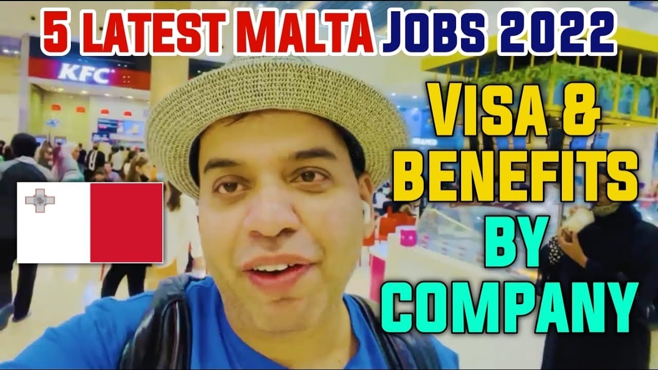 Latest Job Vacancies In Malta 2022 | Jobs in Malta for Indians | Jobs ...