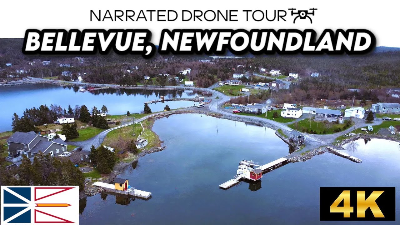 🚁 Captivating 4K Drone Views Over Bellevue, Newfoundland! 🌊 - YouTube