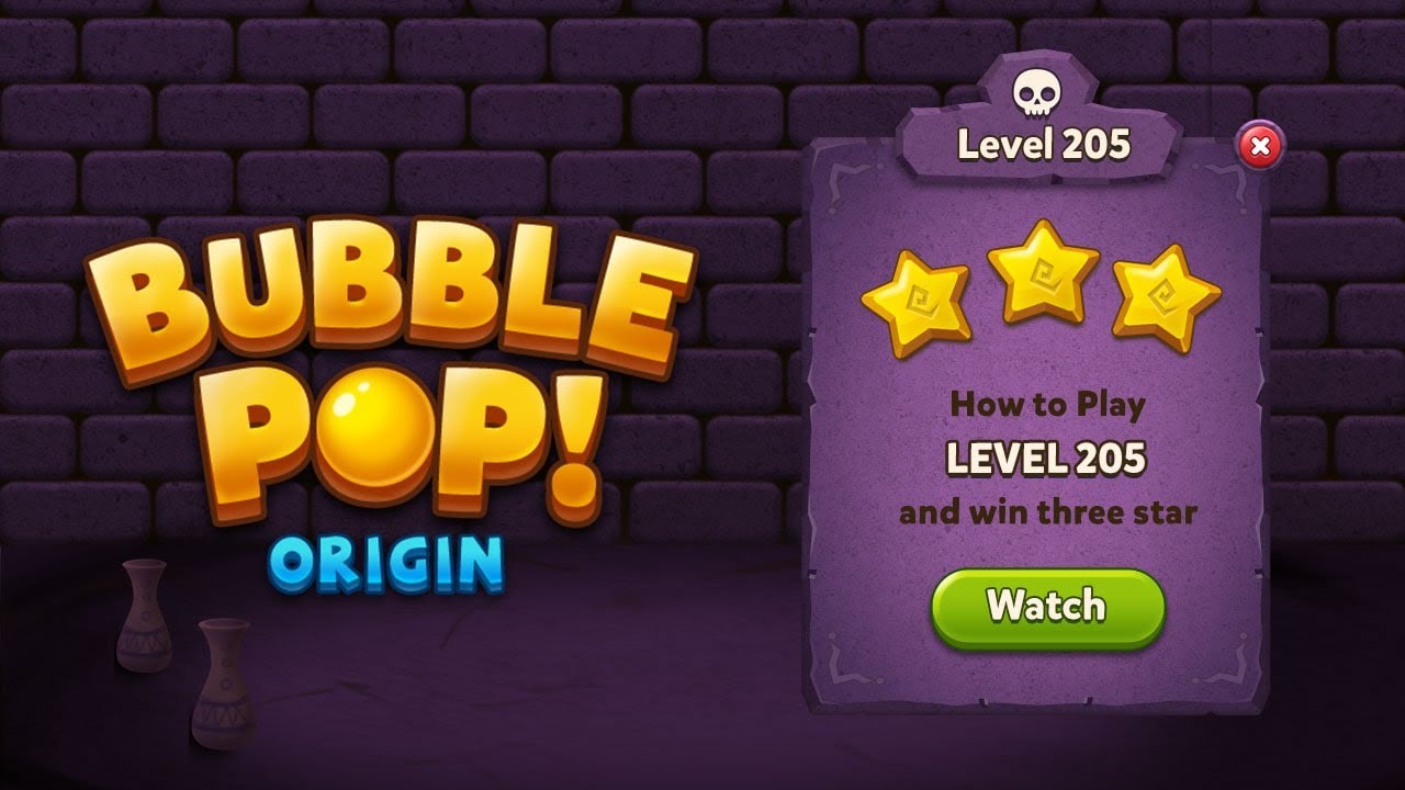 #205 Bubble Pop Origin Puzzle Game - YouTube