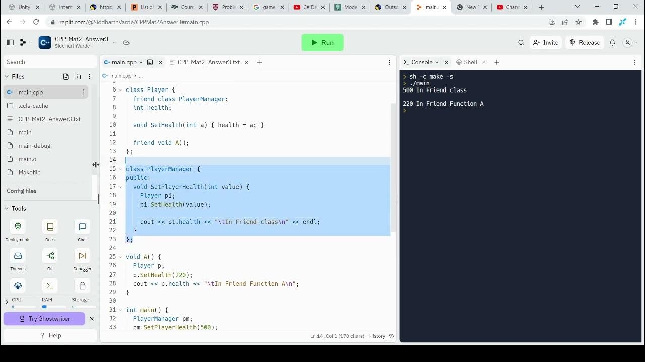 Varde Siddharth - CPP Mat2 Answer3 (outscal) - YouTube