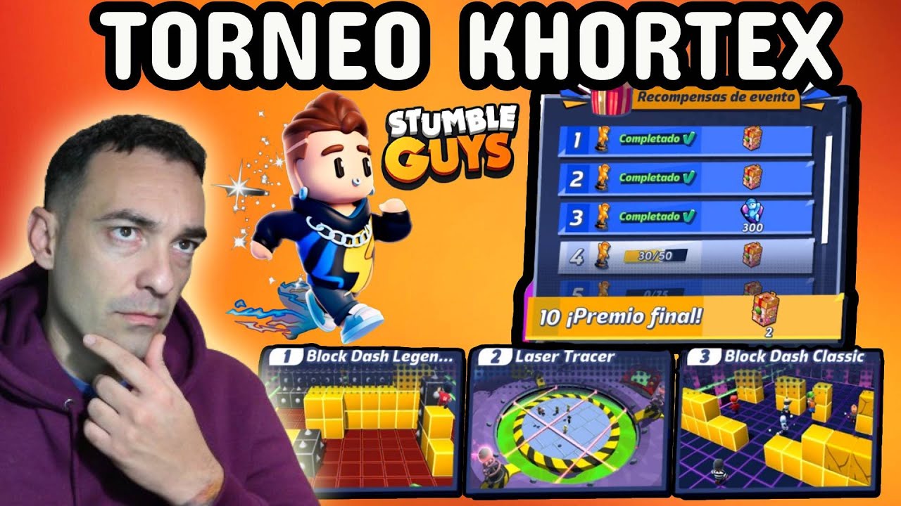 TORNEO KHORTEX EN STUMBLE GUYS CON PREMIOS - YouTube