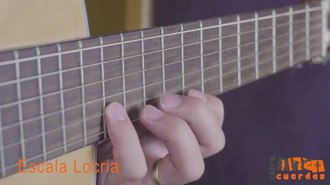 Escala Locria en guitarra acústica | Entre Cuerdas Escuela Online de ...
