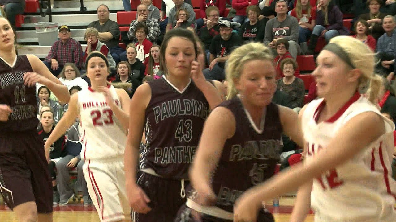 Paulding vs Columbus Grove Girls Basketball - YouTube