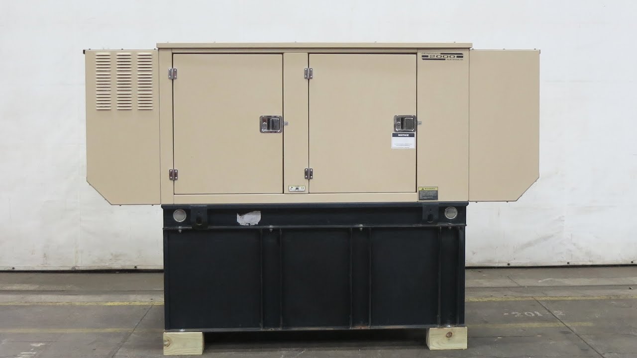 Generac SD030 30 kW diesel generator, 182 Hrs, Yr 2003 - CSDG #3932 ...