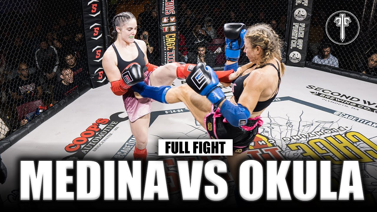 Erika Medina vs Danielle Okula | Cage Titans 62 FULL FIGHT - YouTube