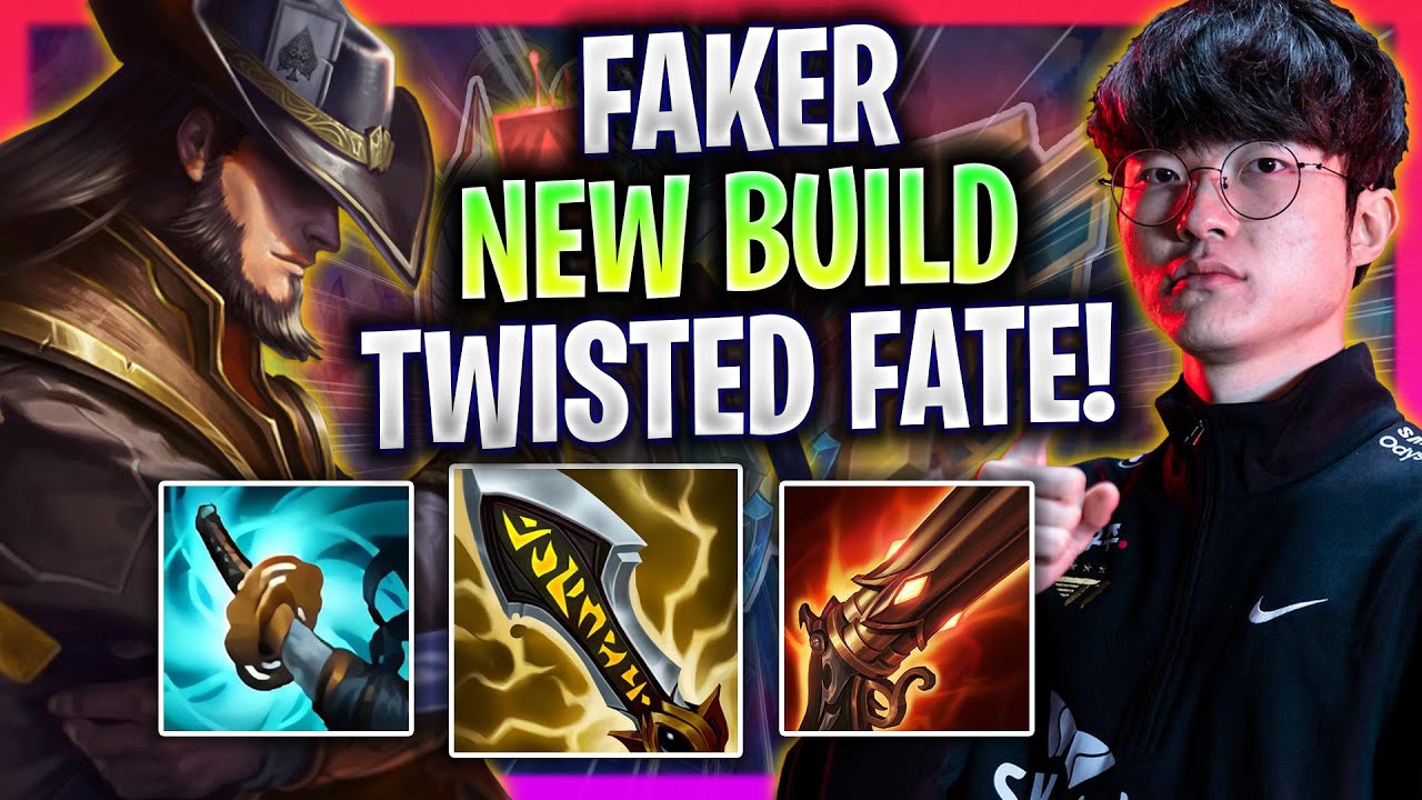 FAKER NEW AD TWISTED FATE BUILD! - T1 Faker Plays Twisted Fate Mid vs Ekko! | Season 2024 - YouTube
