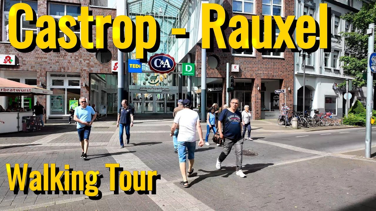 Castrop-Rauxel 👍Ein kleiner Lauf durch die City👍...Germany NRW - YouTube