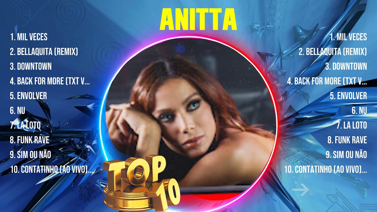 Anitta Mix Top Hits Full Album ️ Full Album ️ Best 10 Hits Playlist ...