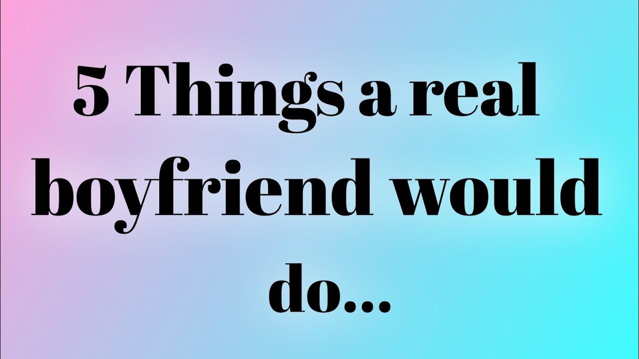 Real Boyfriend Quotes