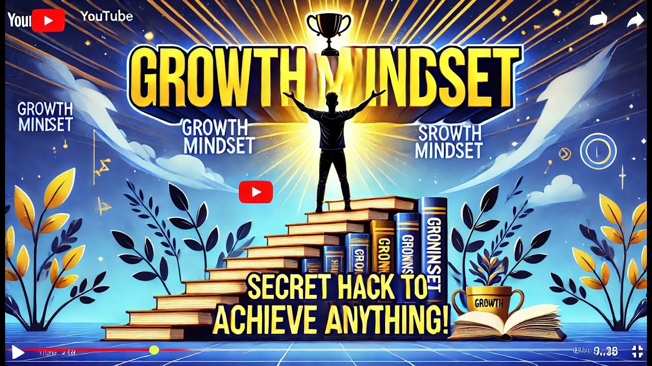 Growth Mindset: The Secret Hack to Achieve Anything!" "Growth Mindset ...