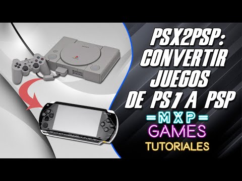 PSX2PSP: Convertir juegos de PS1 a PSP - YouTube