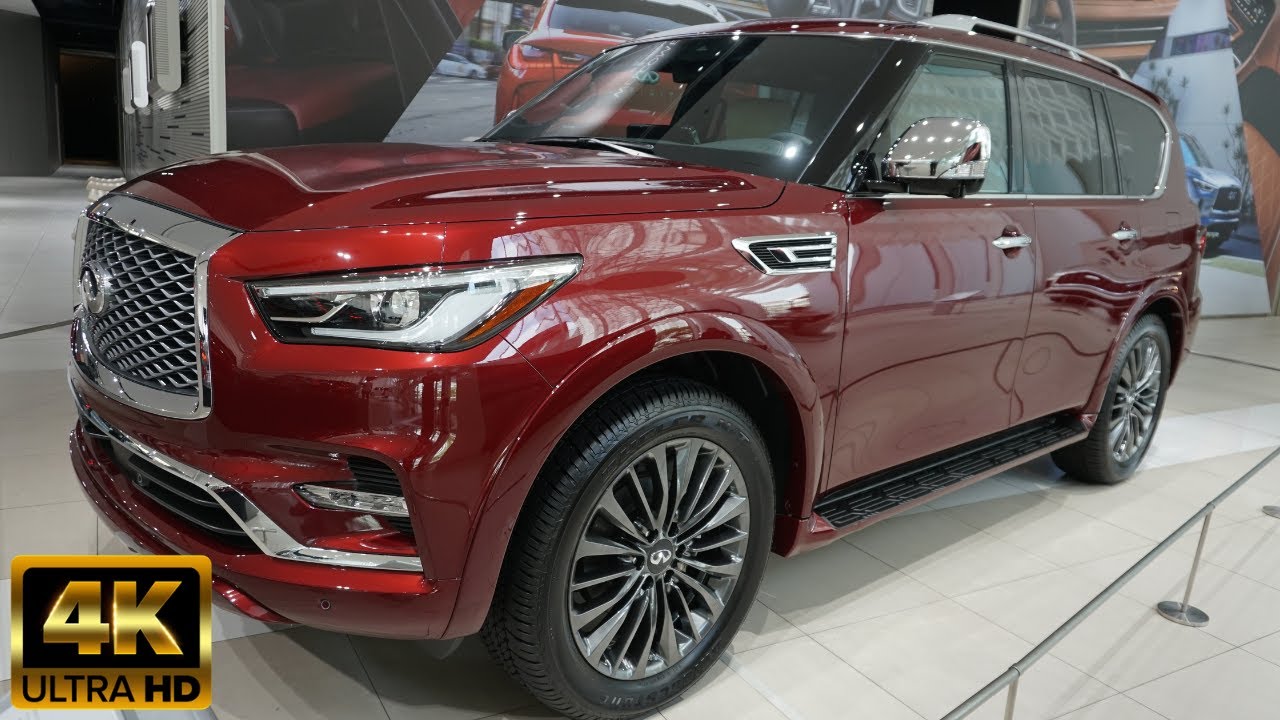 New INFINITI QX80 2022 Red - New 2022 INFINITI QX80 - 新型インフィニティ QX80 ...