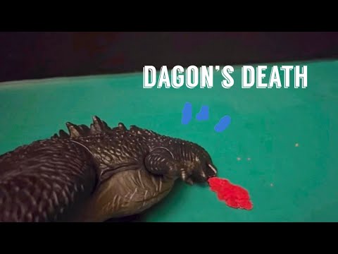 How the other Godzilla Died in Godzilla aftershock stop motion video