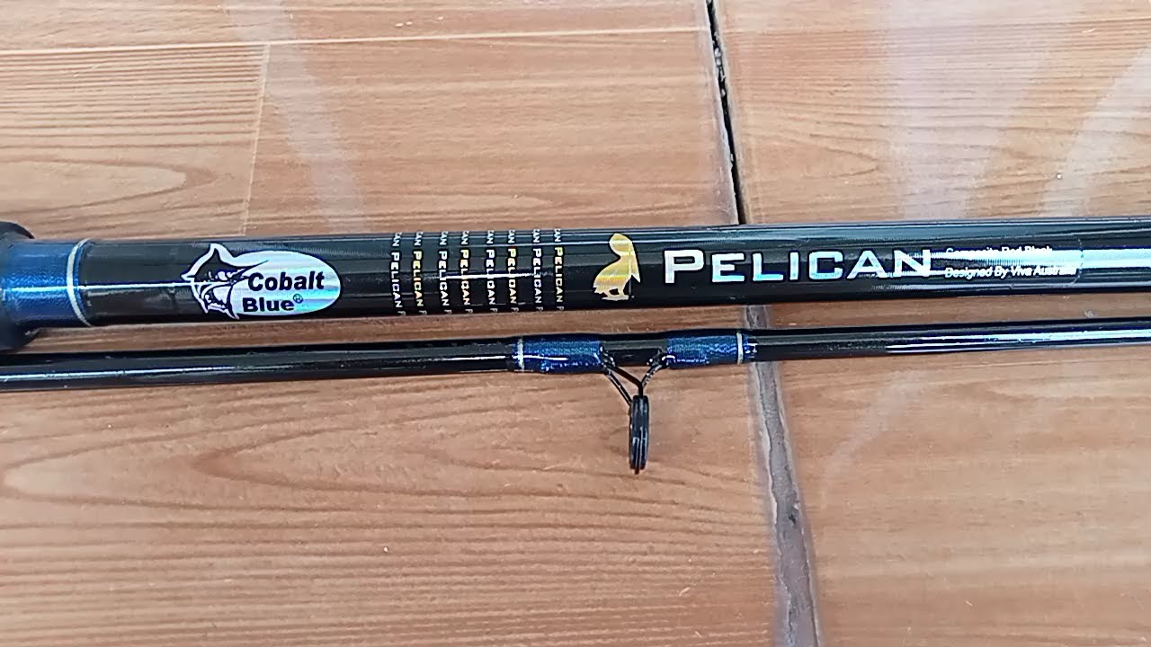 Pelican cobalt Blue Rod made in Australia - YouTube
