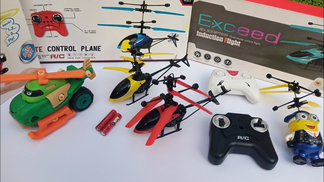 how to 4 Rc exceed helicopter induction review and flying 360 degree ...
