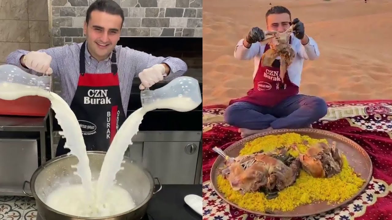 Burak Özdemir Turkish Chef Cooking Amazing Traditional Turkish Food ...
