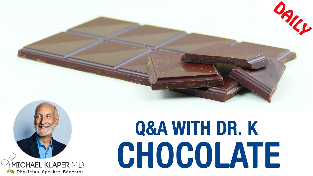 Eating Chocolate - A Little Everyday Is OK - YouTube