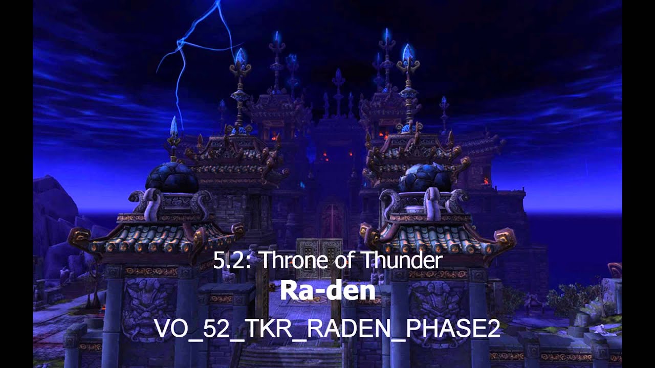 5.2: Ra-den - Throne of Thunder Audio - YouTube
