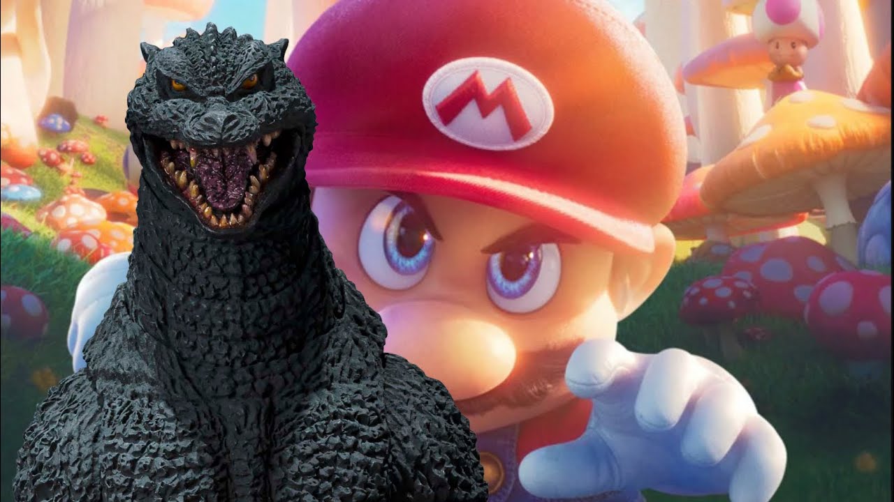 The Super Mario Bros. Movie: final battle but with Godzilla: Final Wars ...