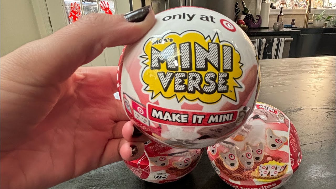 new target x miniverse collab | unboxing & making - YouTube
