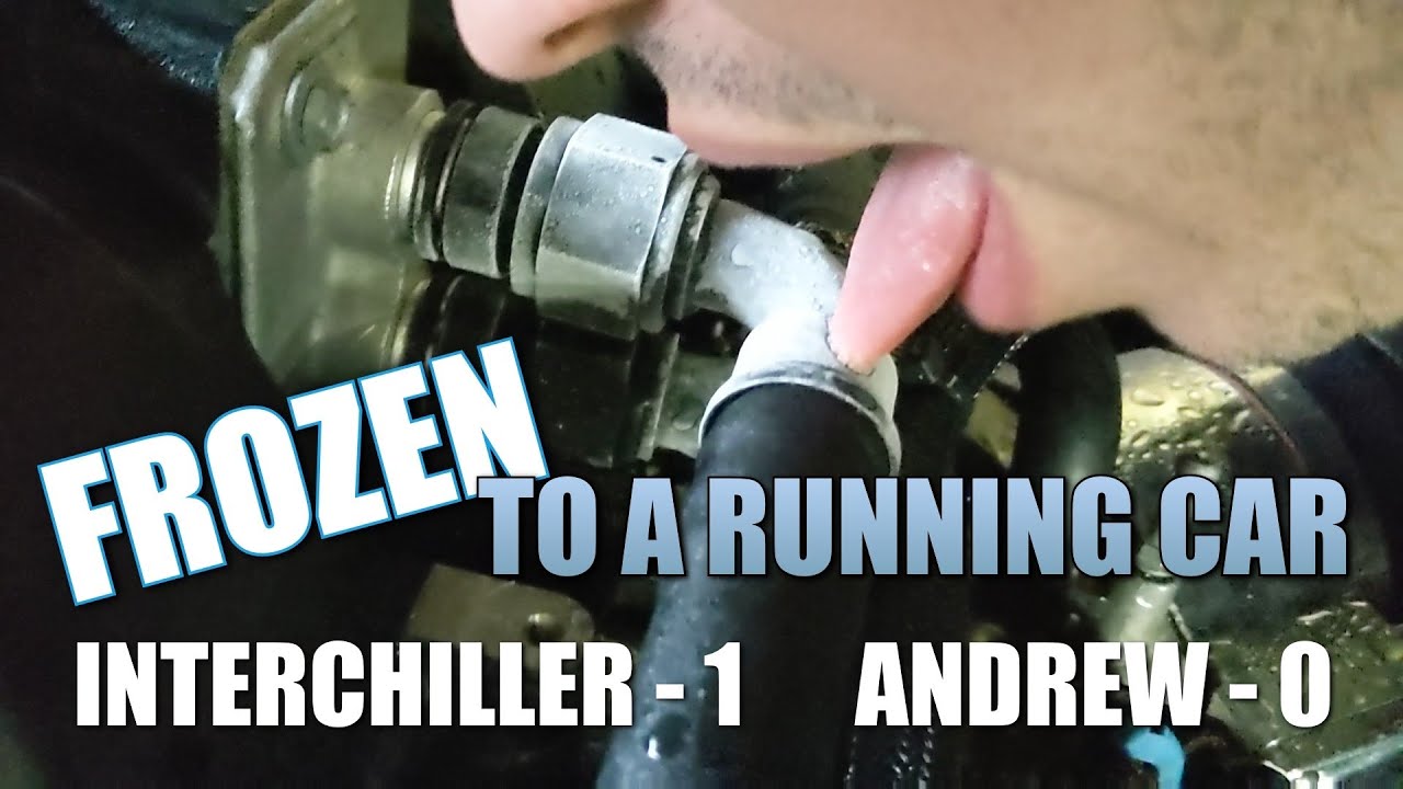 Complete Street Performance getting frozen to our interchiller - YouTube