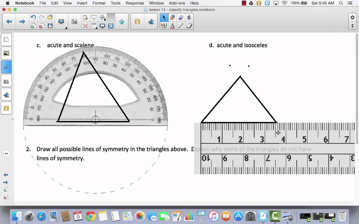 module 4 lesson 14 construct triangles - YouTube