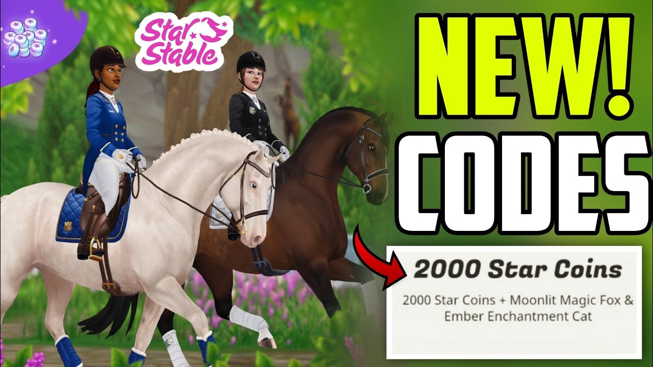 New Horse Breed!⚠️NEW STAR STABLE REDEEM CODES 2023 - STAR STABLE CODES - SSO CODES - YouTube